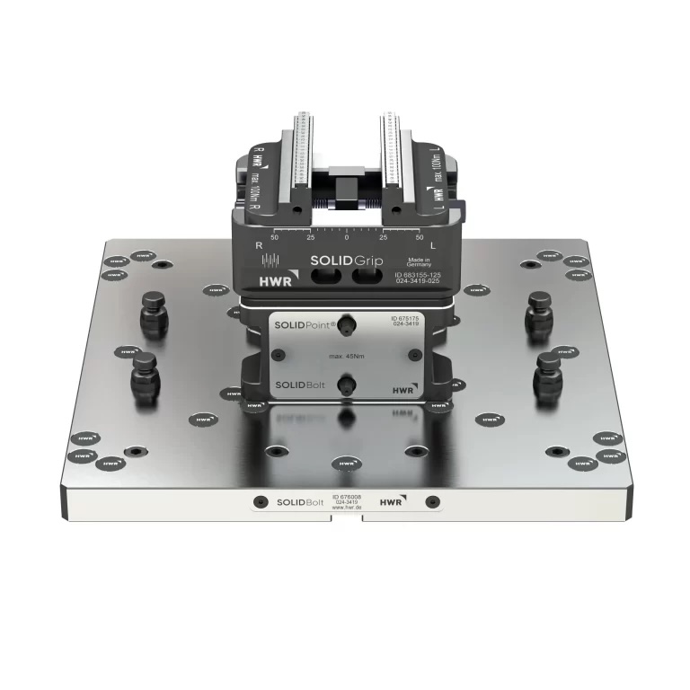 HWR Workholding’s SOLIDLine zero-point workholding system - Shop ...