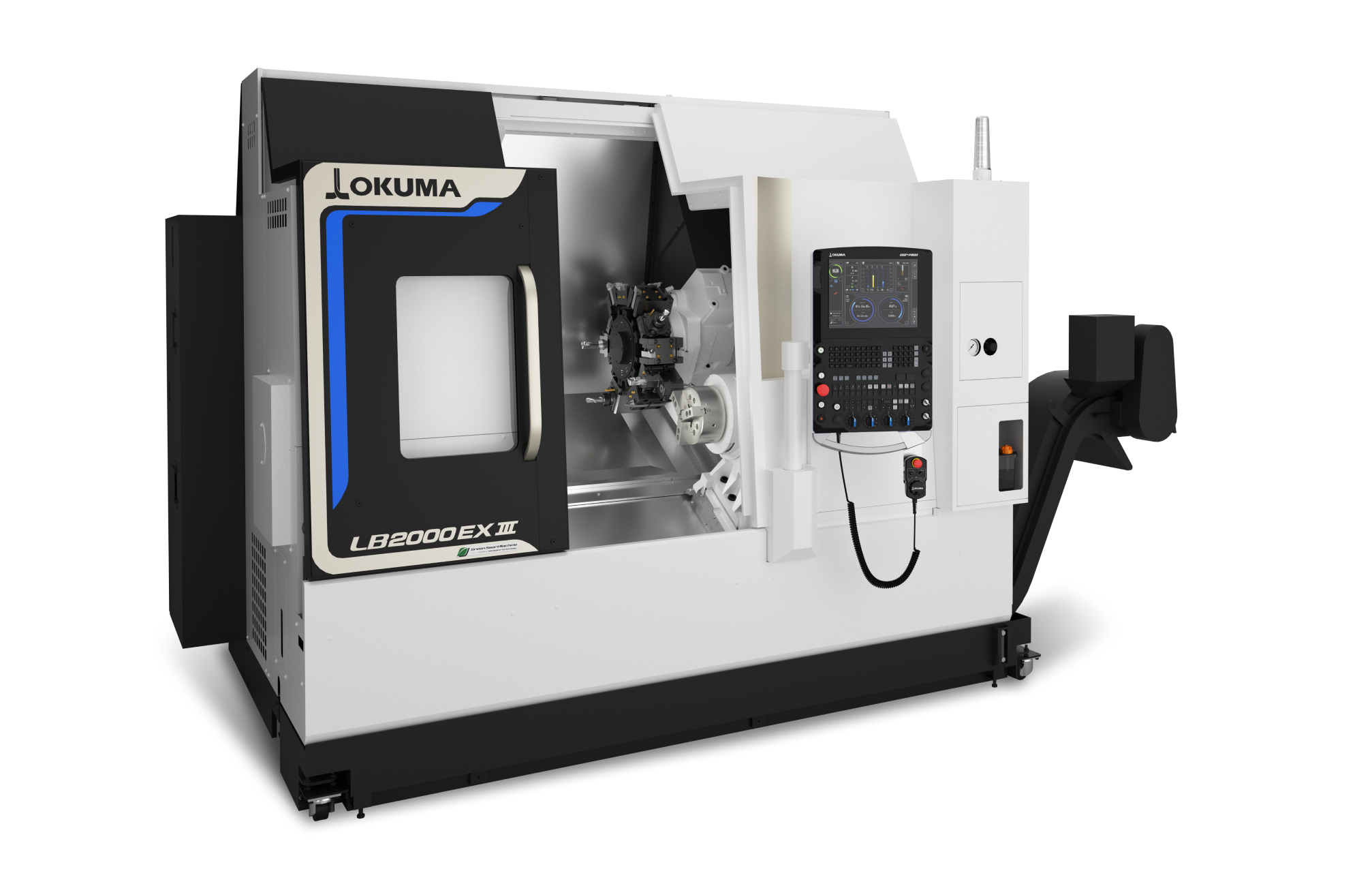 IMTS REPORT: Okuma America launches new horizontal lathe for small ...