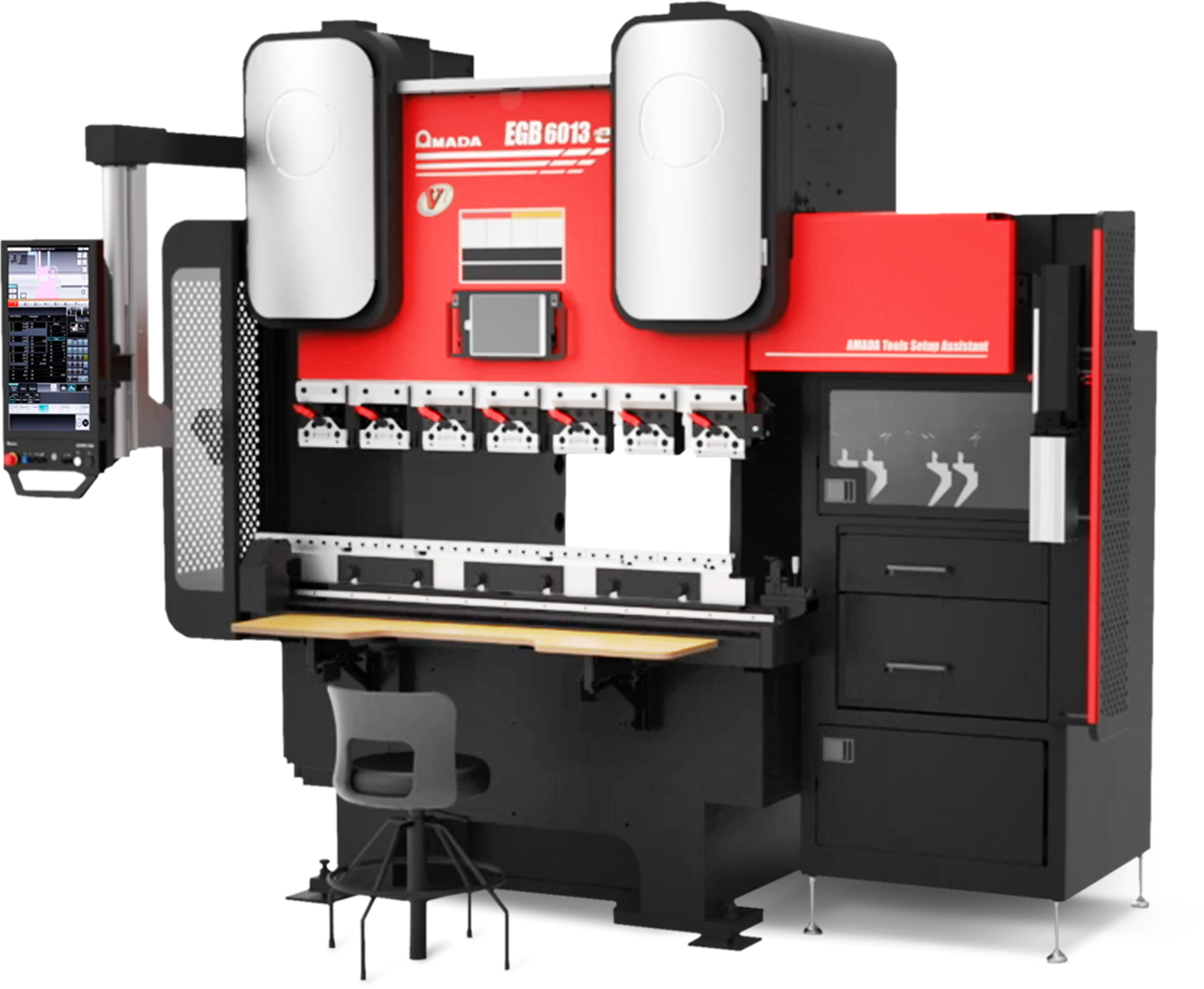 FABTECH REPORT: AMADA showcases EGB 4010 ERGO press brake - Shop Metalworking Technology