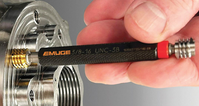 New EMUGE TIN coated thread gages - Shop Metalworking Technology