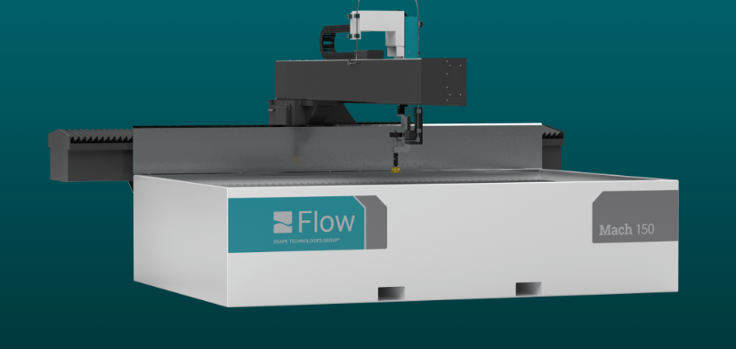 Flow Mach 150 waterjet - Shop Metalworking Technology