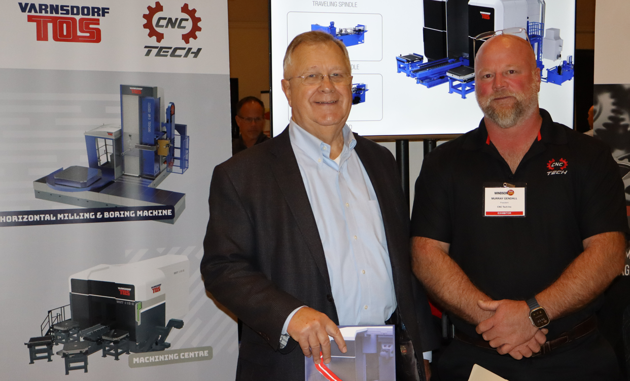 WINDSOR EXPO: CNC Tech on machine tool installation, service and repair ...