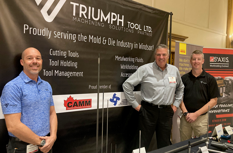 WINDSOR EXPO: Triumph Tool carries large metal cutting tools inventory - Shop Metalworking ...