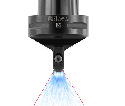 High-pressure coolant for round inserts enhances turning productivity ...