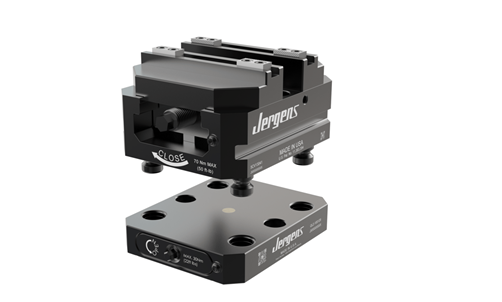 Jergens 5-axis self-centering vise - Shop Metalworking Technology