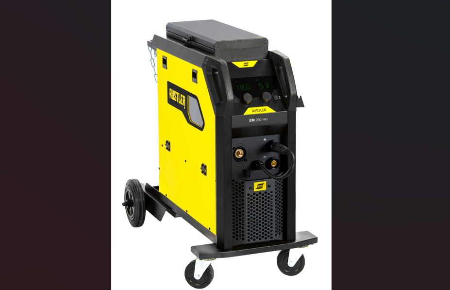 ESAB launches Rustler MIG welder - Shop Metalworking Technology