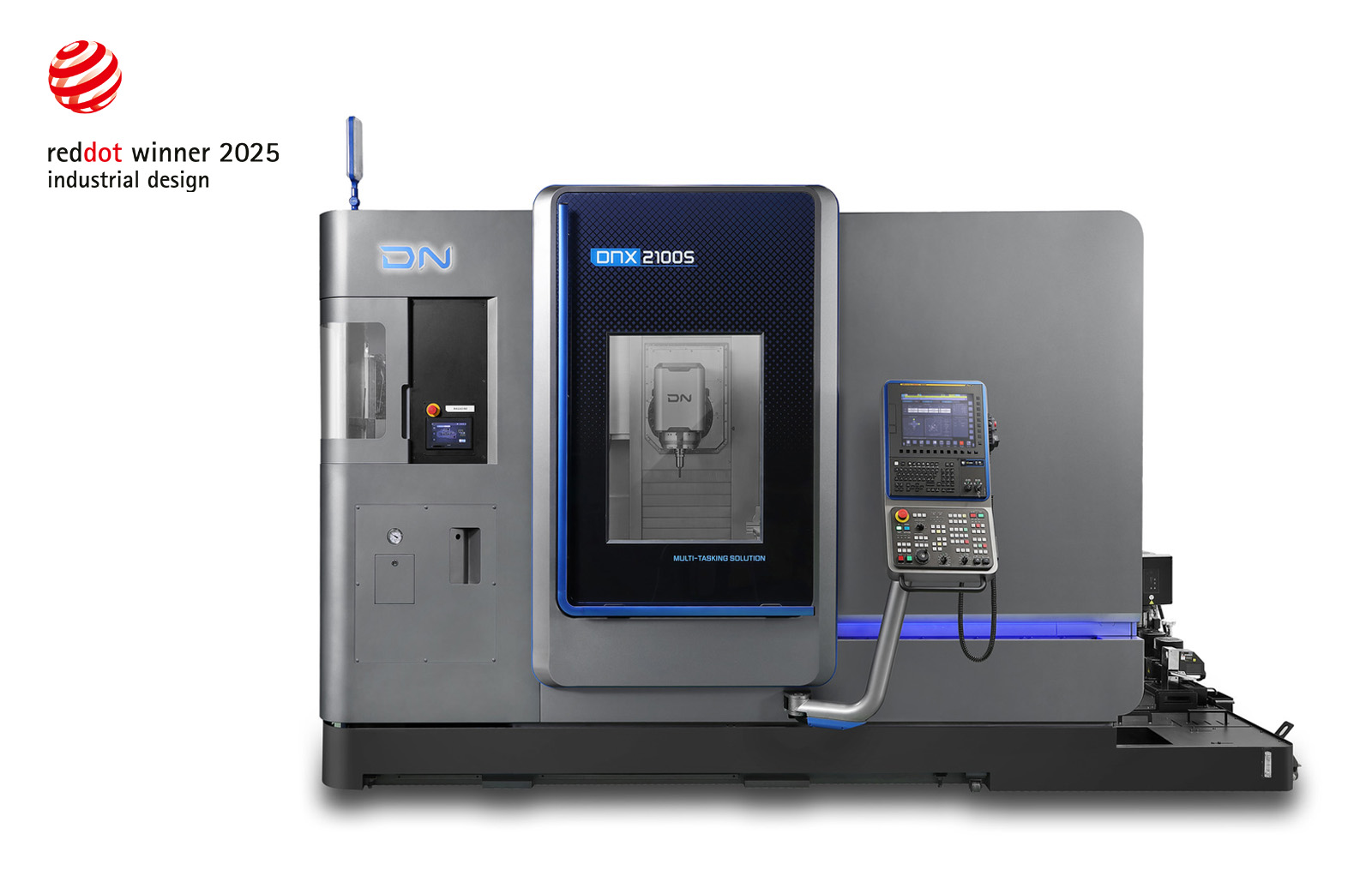 DN Solutions wins Red Dot Design Award 2025 - Shop Metalworking Technology