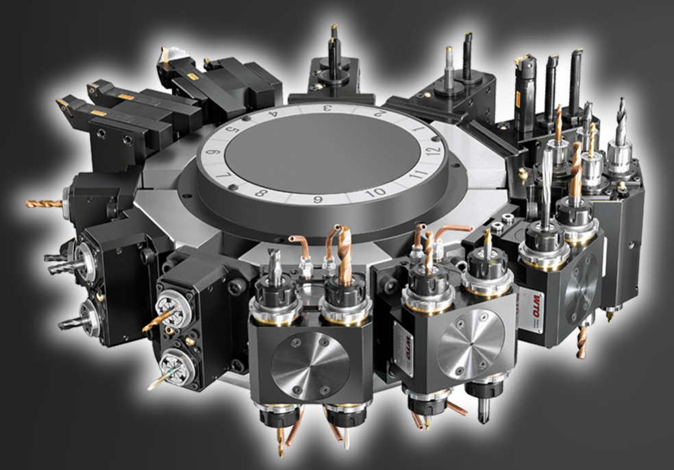 New generation WTO coolant through driven tool holders can run dry ...