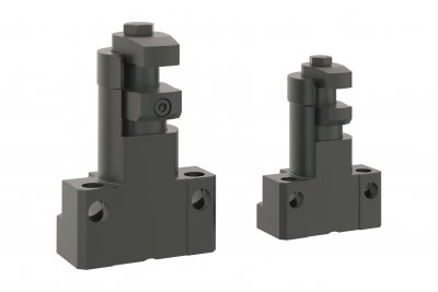 Compact floating clamps from norelem - Shop Metalworking Technology