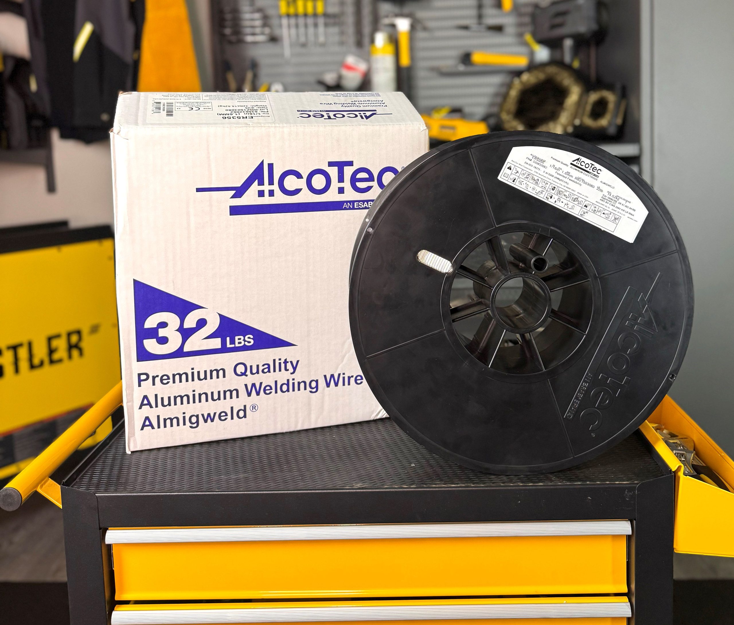 AlcoTec 32-lb spools for MIG aluminum wires - Shop Metalworking Technology