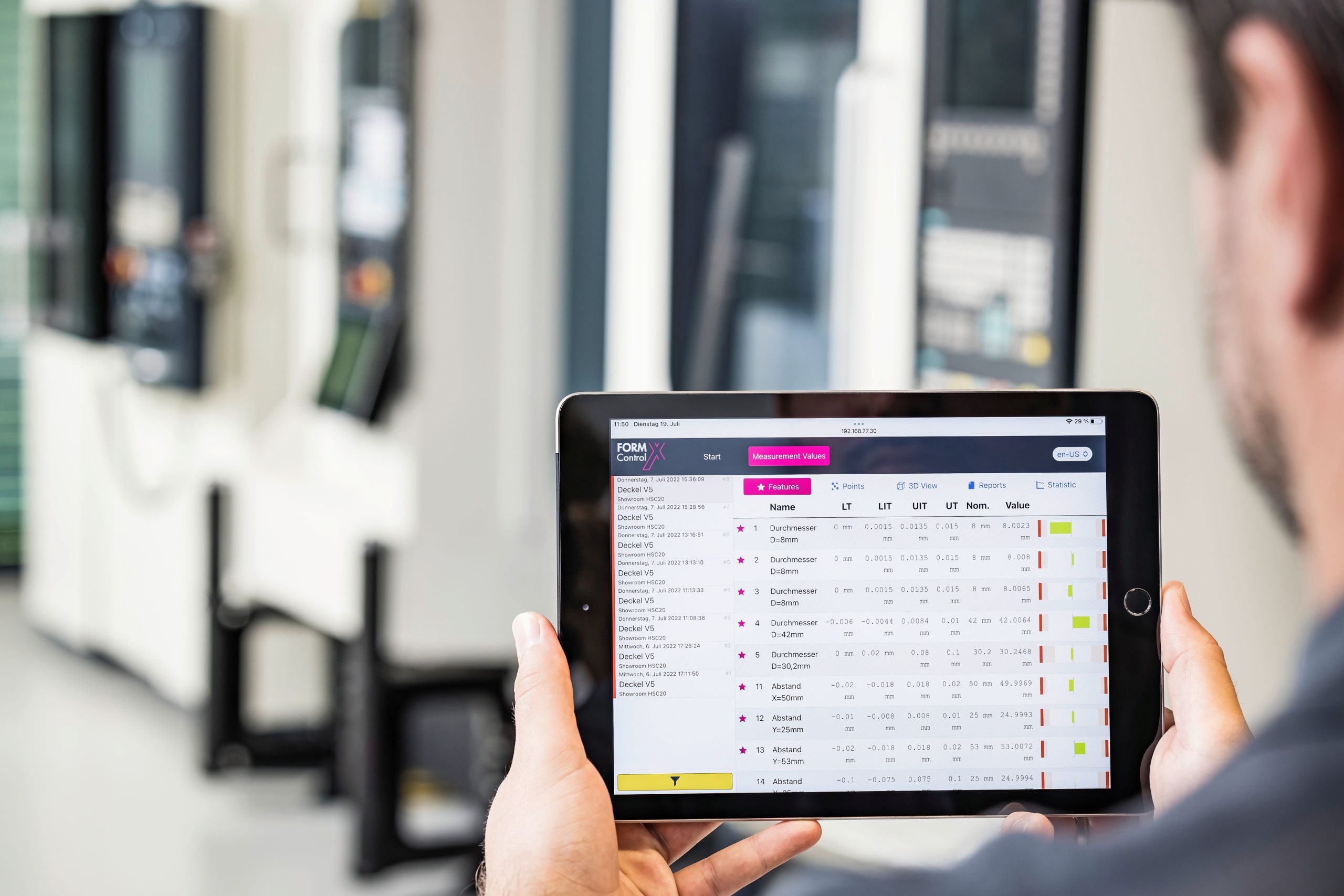 Blum-Novotest Form Control X measuring and automation software - Shop ...