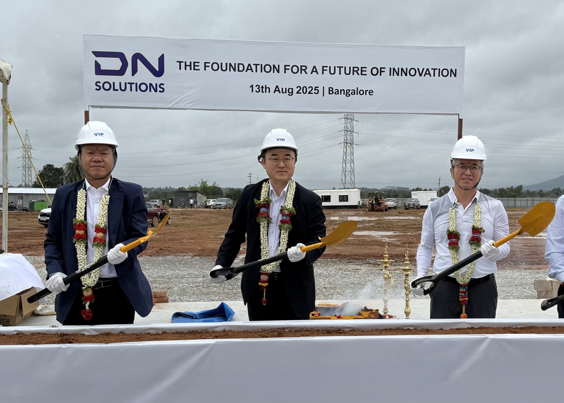DN Solutions breaks ground on new plant in India - Shop Metalworking ...