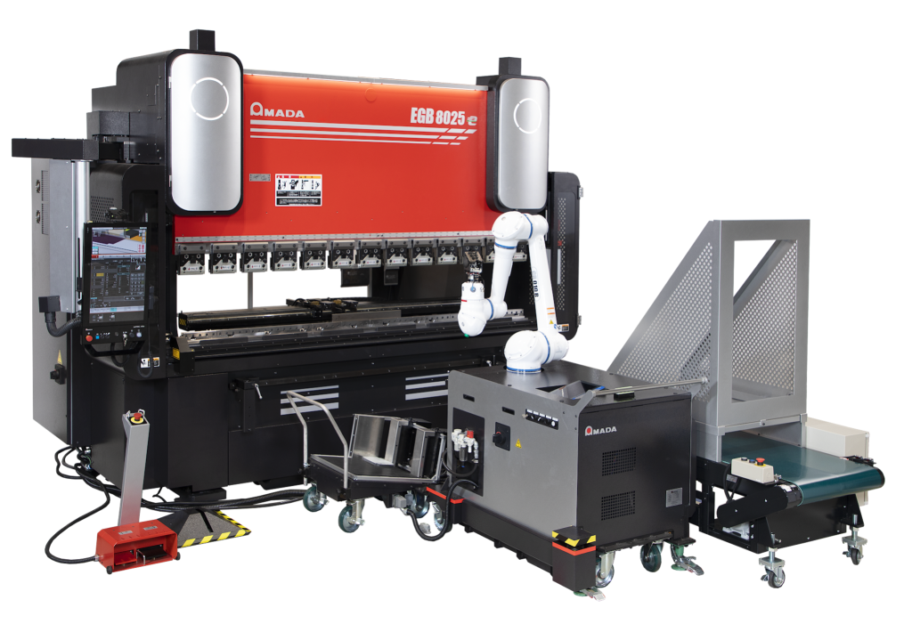 FABTECH REPORT: AMADA launches space-saving automation for sheet metal fabrication - Shop ...
