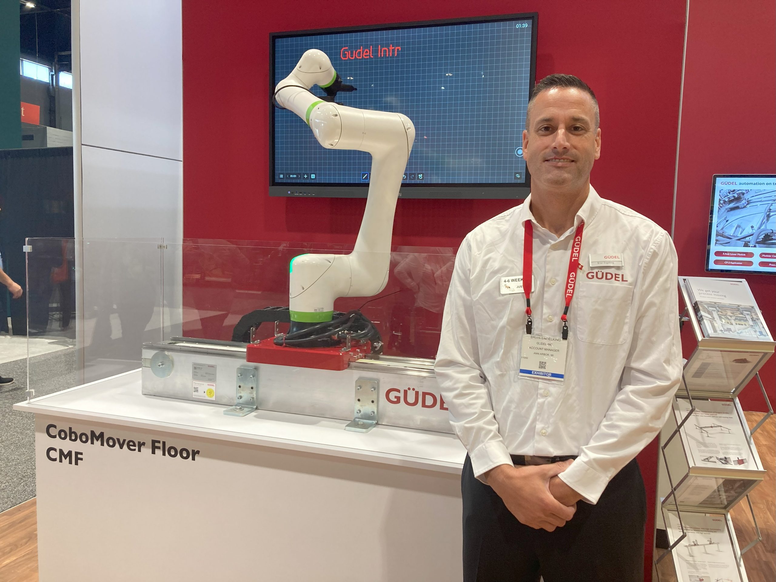 FABTECH REPORT: Güdel showcases linear axis for cobots - Shop ...