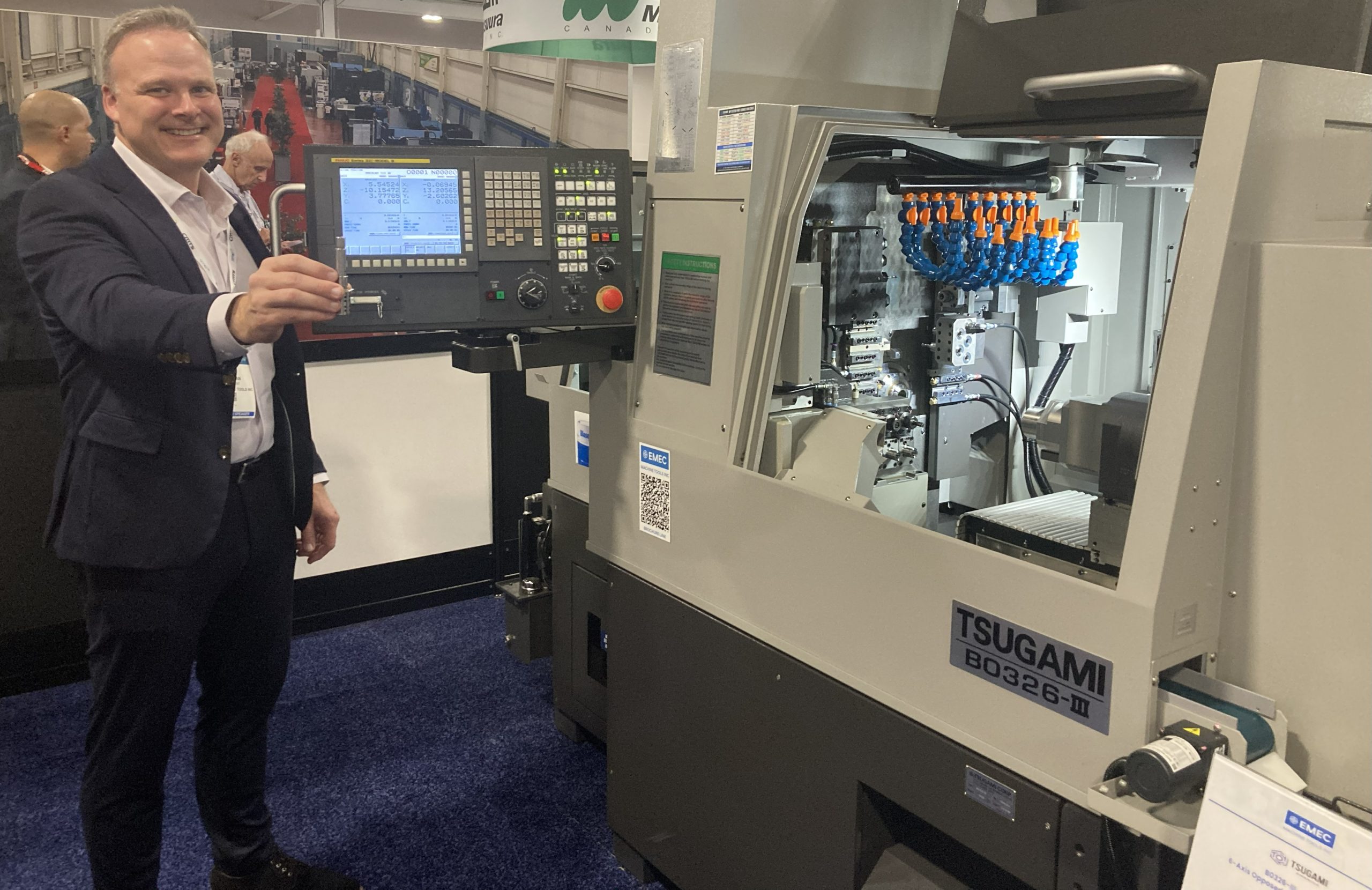 CMTS SHOWCASE: Emec Machine Tools offers Tsugami 6-axis opposed gang ...