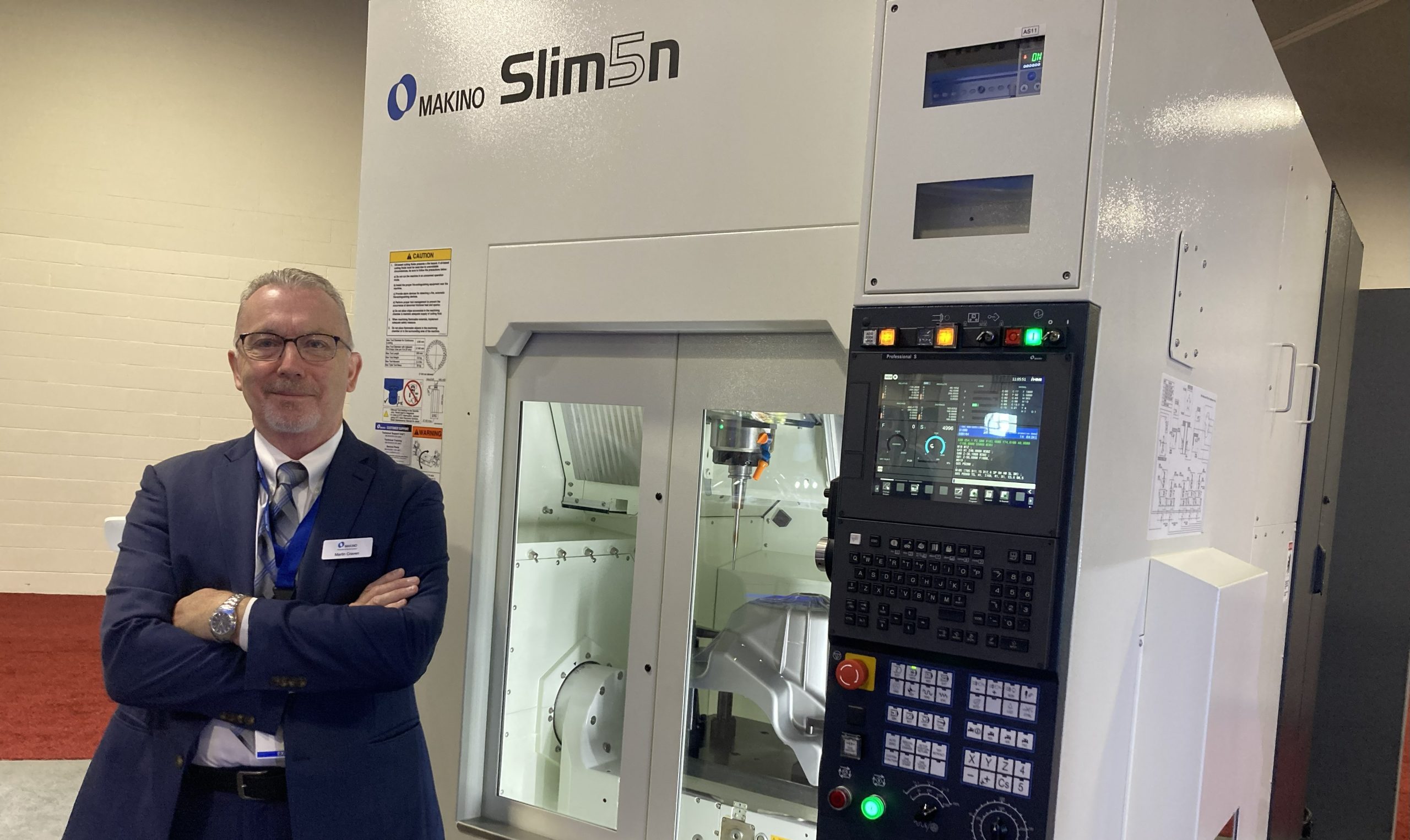 CMTS SHOWCASE: Makino's Slim Series of vertical machining centers ...