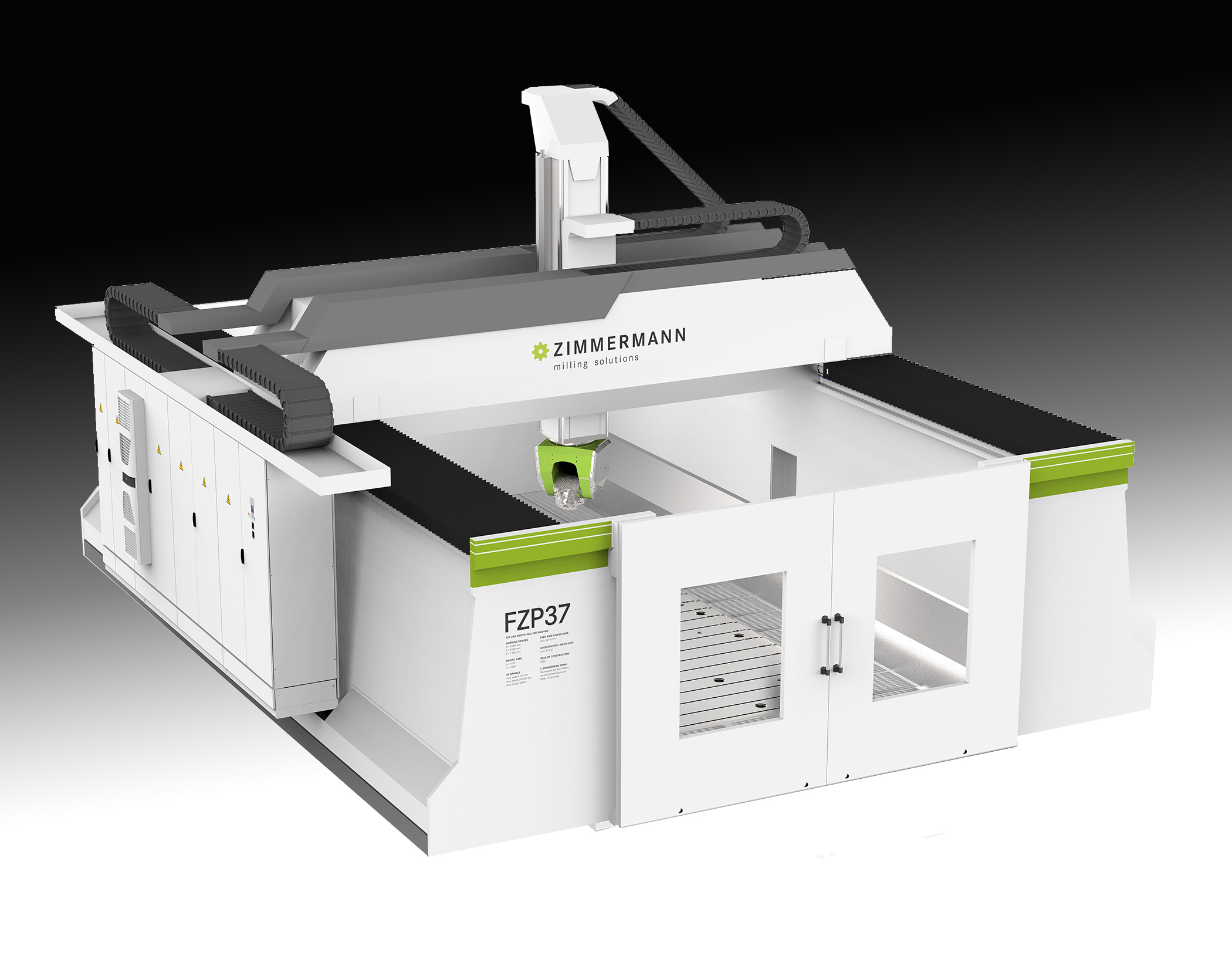 Zimmermann offers FZP37 gantry milling machine - Shop Metalworking ...