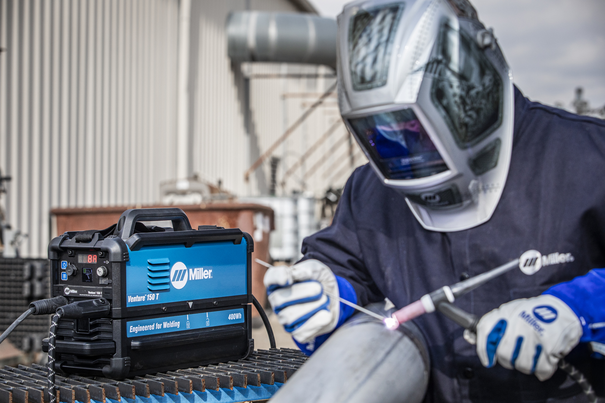 Miller expands its battery powered lineup with the Venture 150 T - Shop ...