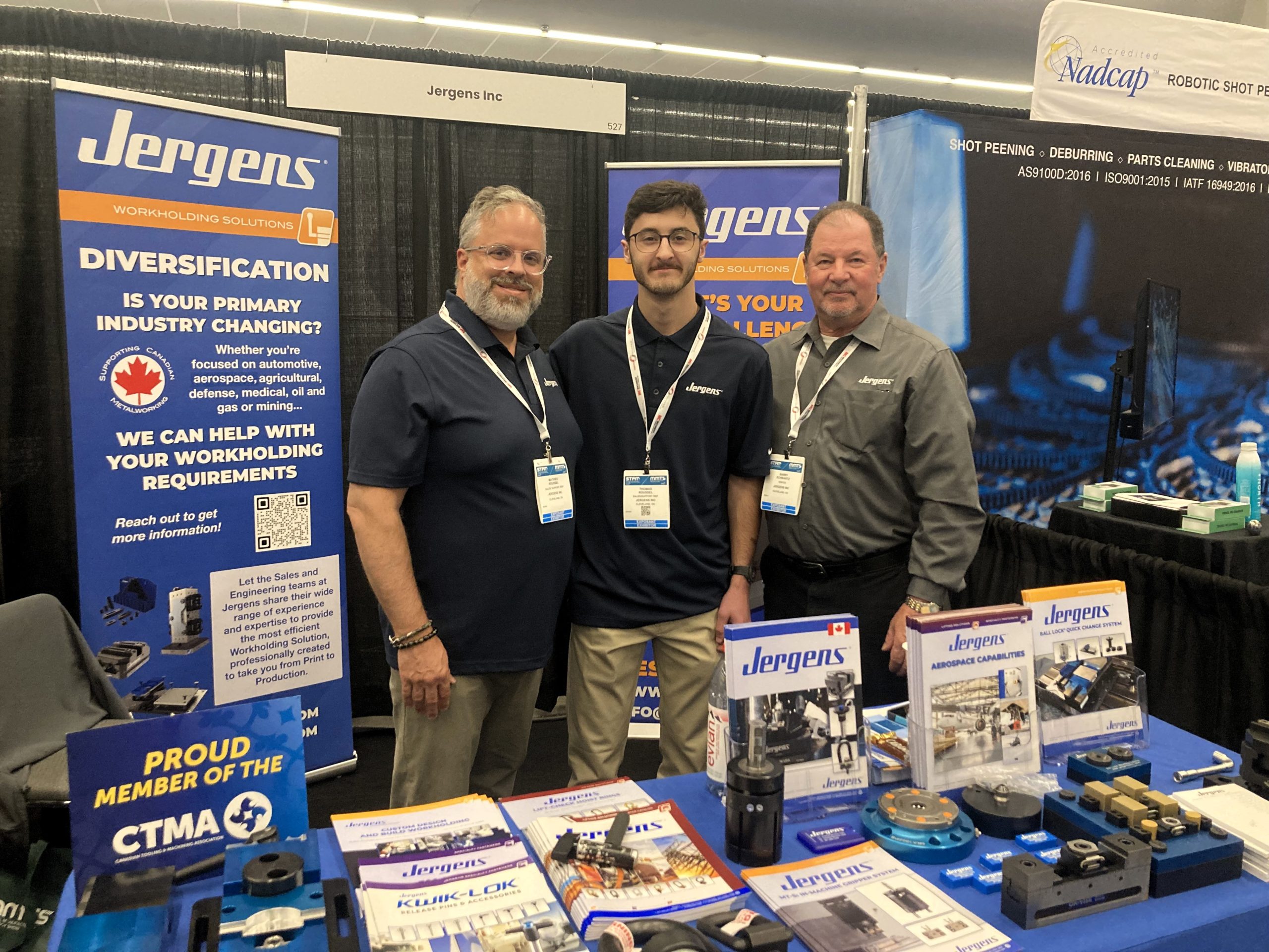 MMTS REPORT: Jergens displays its broad range of modular workholding ...