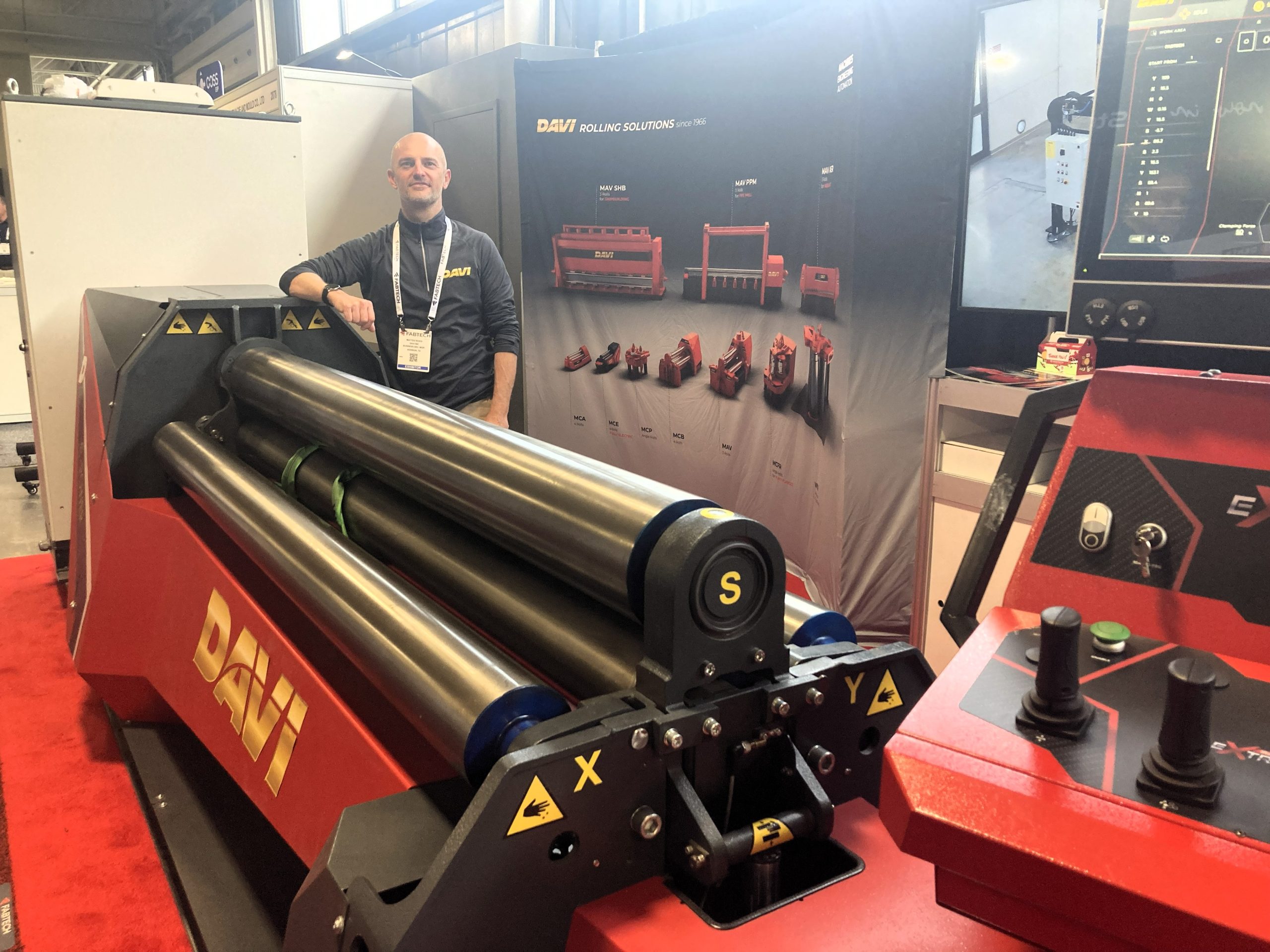 FABTECH CANADA REPORT: What makes Davi’s e-Power plate rolls different ...